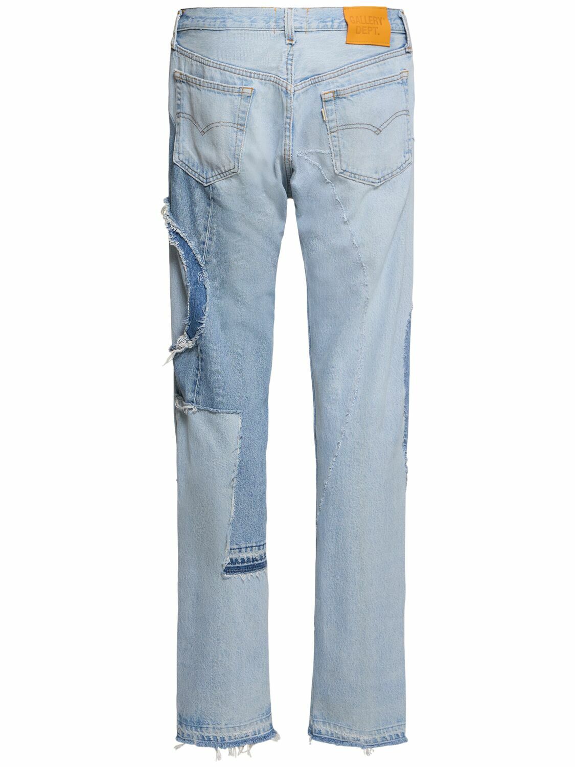 GALLERY DEPT. Jake Patchwork Effect Denim Jeans Gallery Dept.