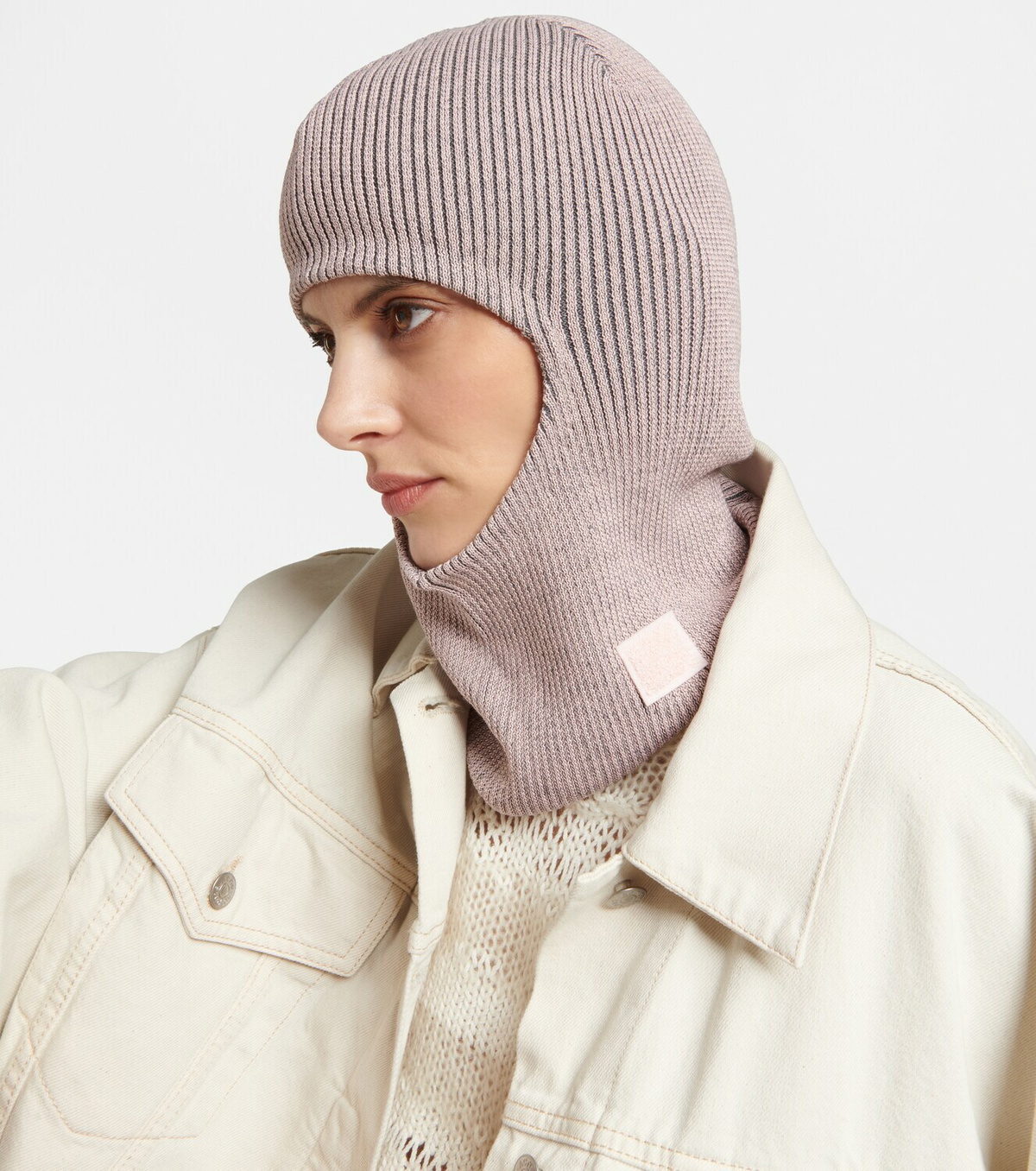 Acne Studios - Ribbed-knit wool-blend ski mask Acne Studios