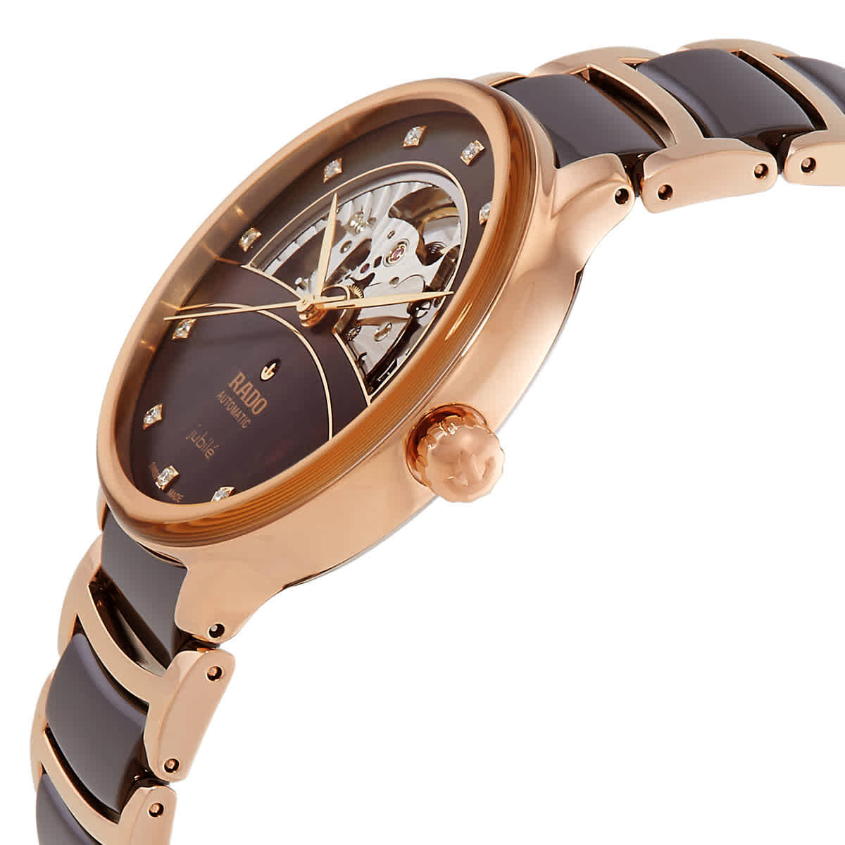 Rado Centrix Automatic Open Heart Diamond Unisex Watch R30028902 Rado
