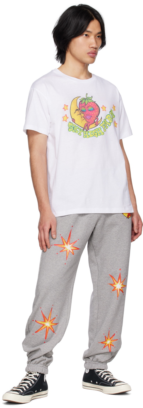 Sky High Farm Workwear Gray Firework Lounge Pants Sky High Farm Workwear