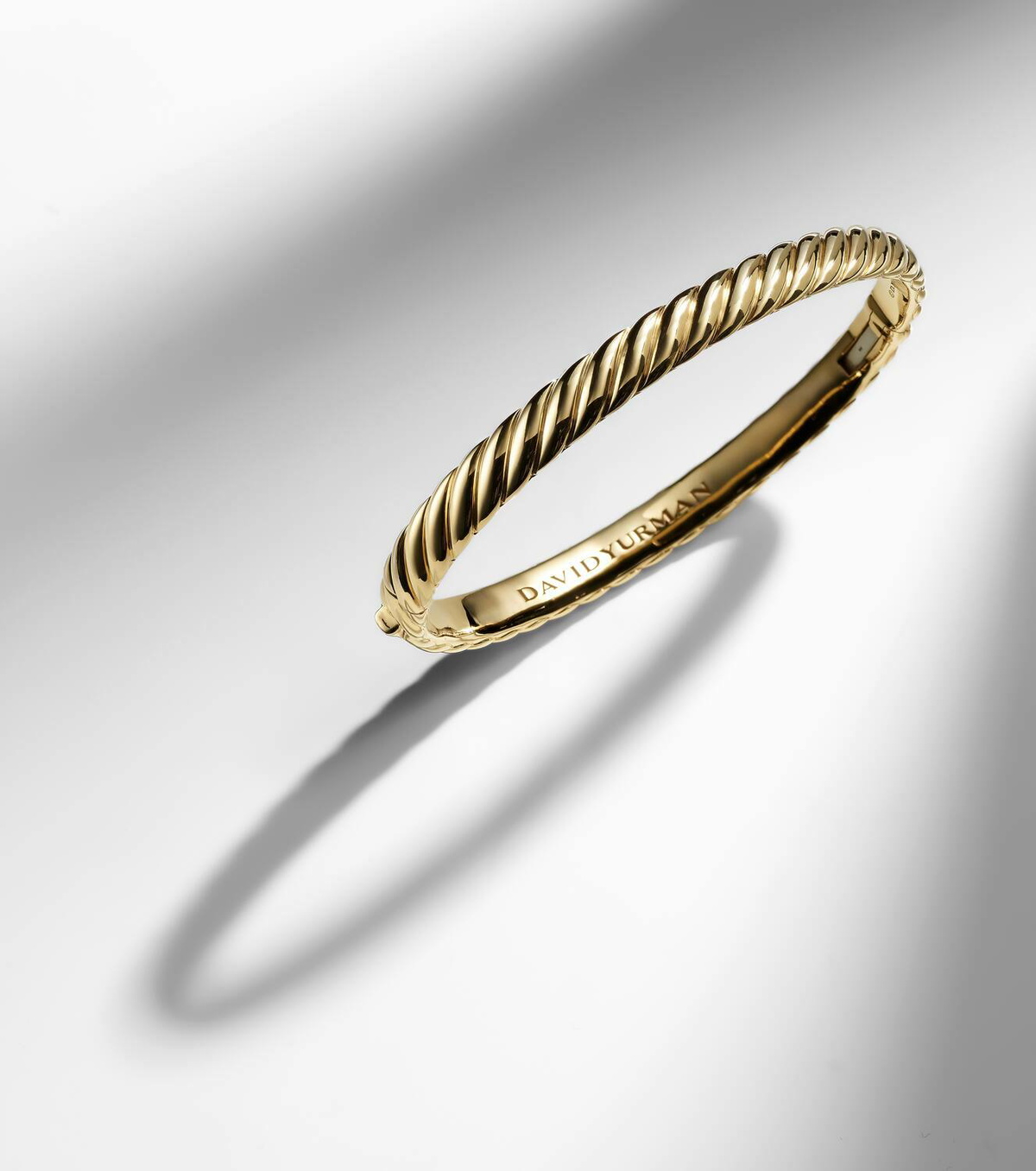 David Yurman Sculpted Cable 18kt gold bangle David Yurman
