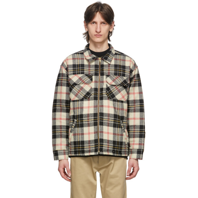 Noon Goons Off-White Plaid Crowd Jacket Noon Goons