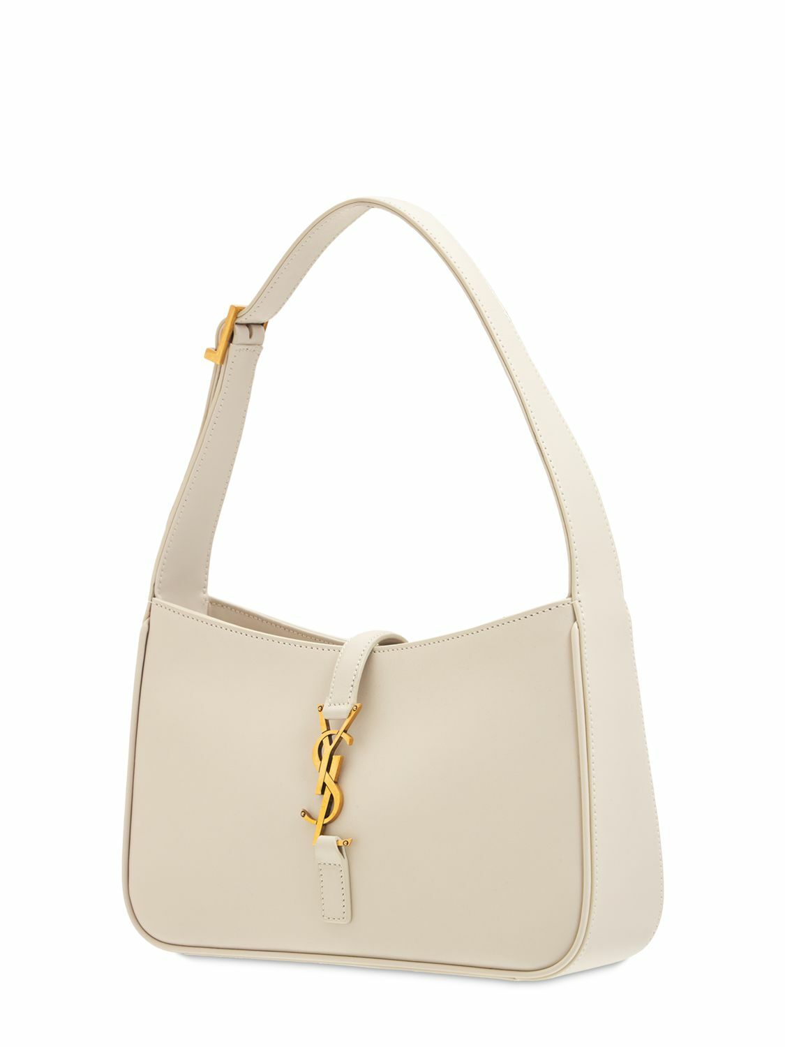 SAINT LAURENT - Le 5 À 7 Smooth Leather Hobo Bag Saint Laurent