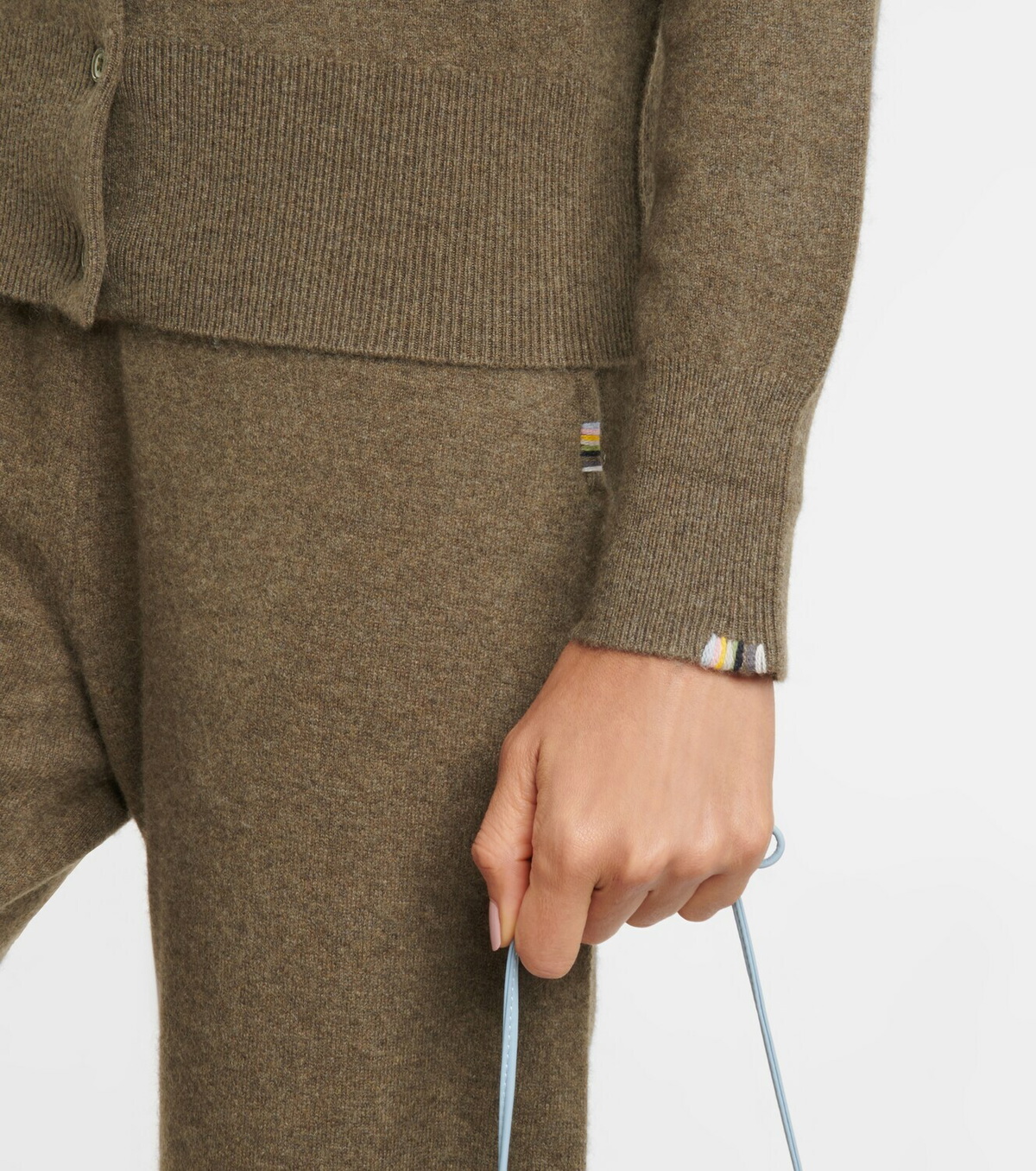 Extreme Cashmere N°140 Little cashmere-blend cardigan extreme cashmere