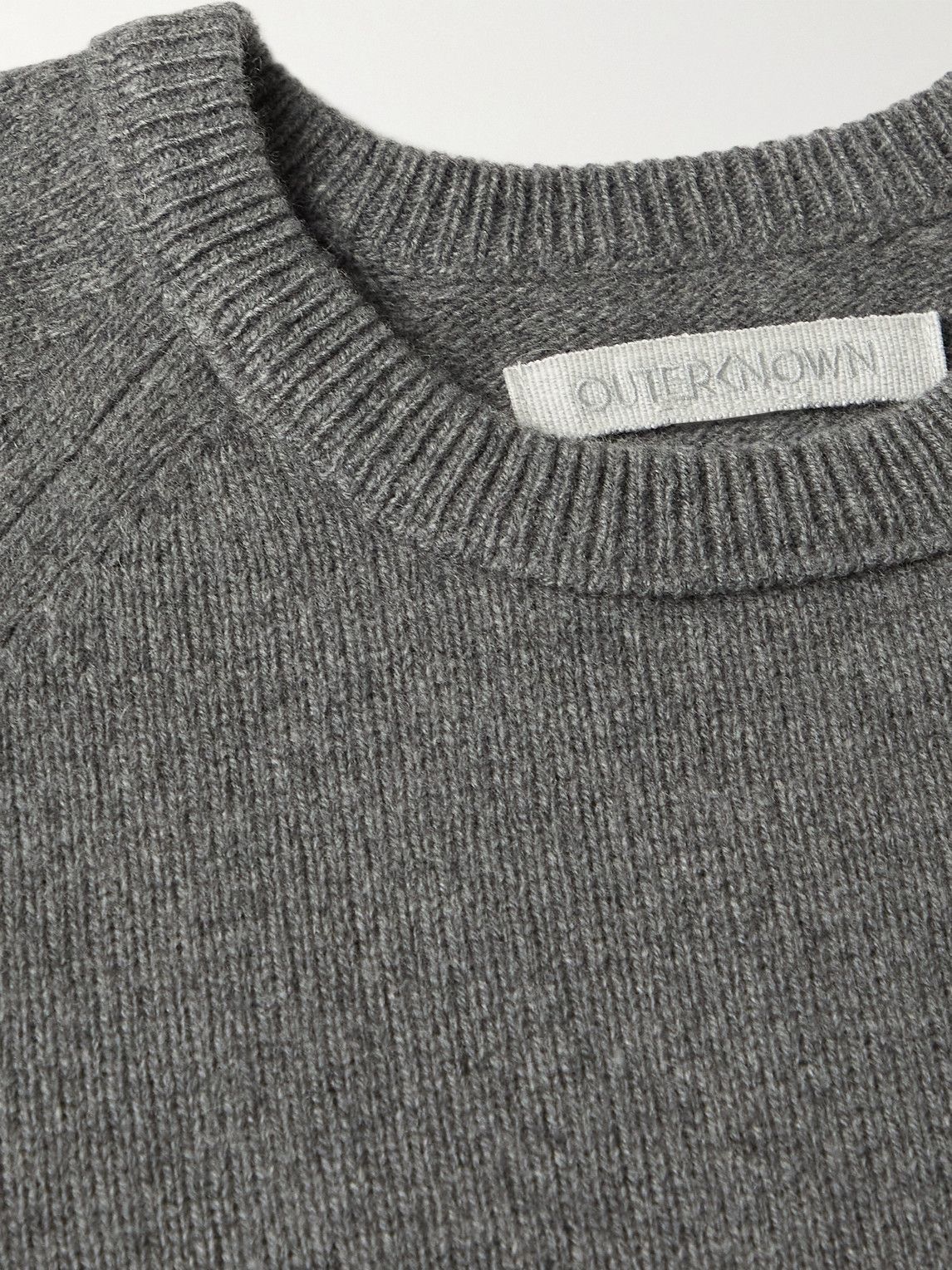 Outerknown - Recycled Cashmere and Merino Wool-Blend Sweater - Gray ...