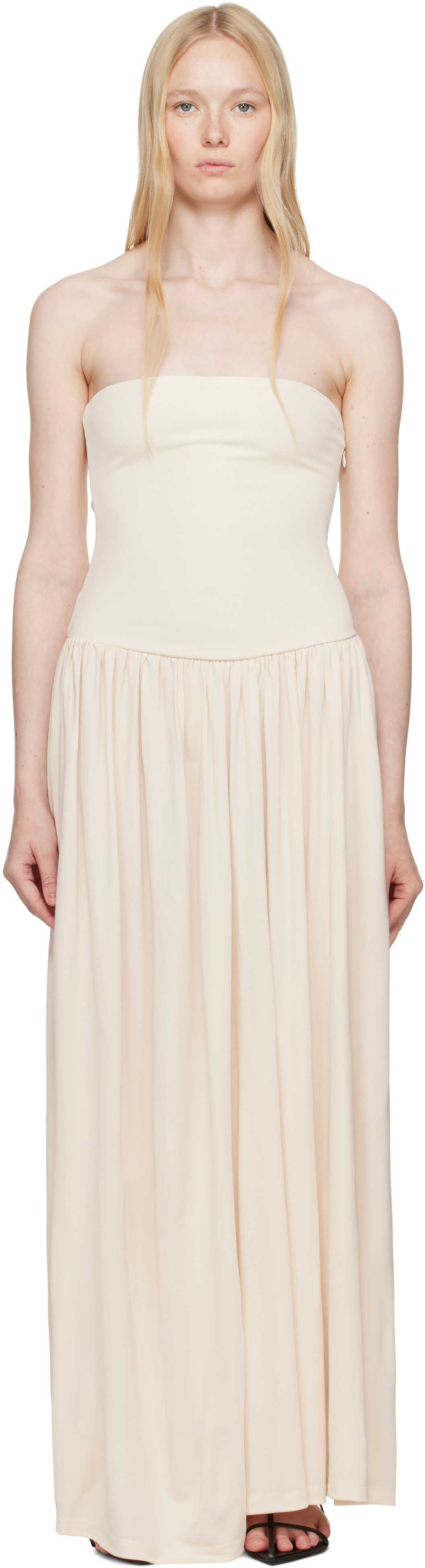 Aya Muse Off-White Dia Maxi Dress Aya Muse