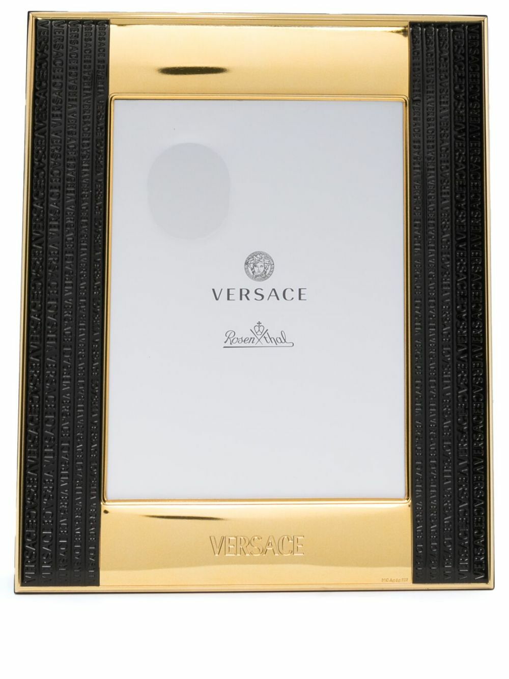 Versace Black Logo Debossed Photo Frame Versace