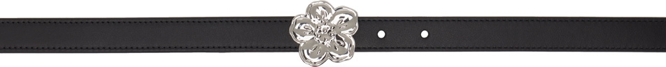 Kenzo Brown & Black Kenzo Paris Boke Flower Reversible Belt Kenzo