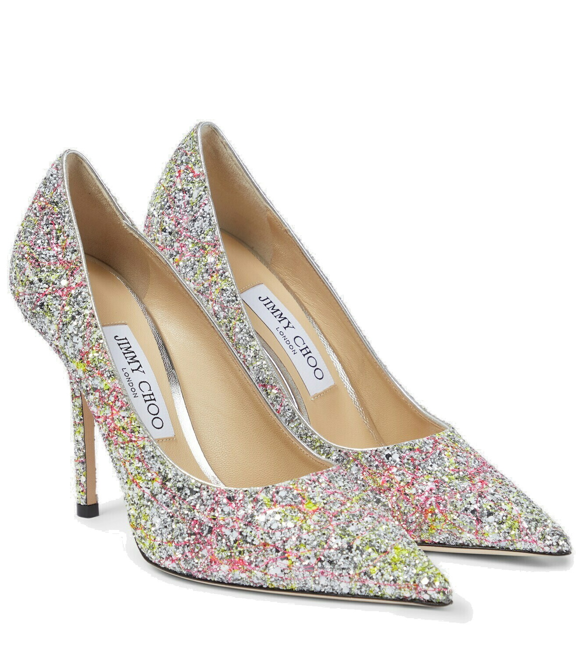Jimmy Choo - Love 100 glitter pumps Jimmy Choo