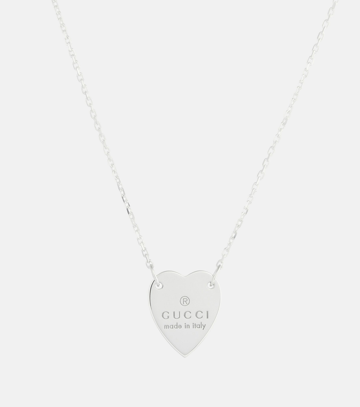 Gucci - Sterling silver heart necklace Gucci