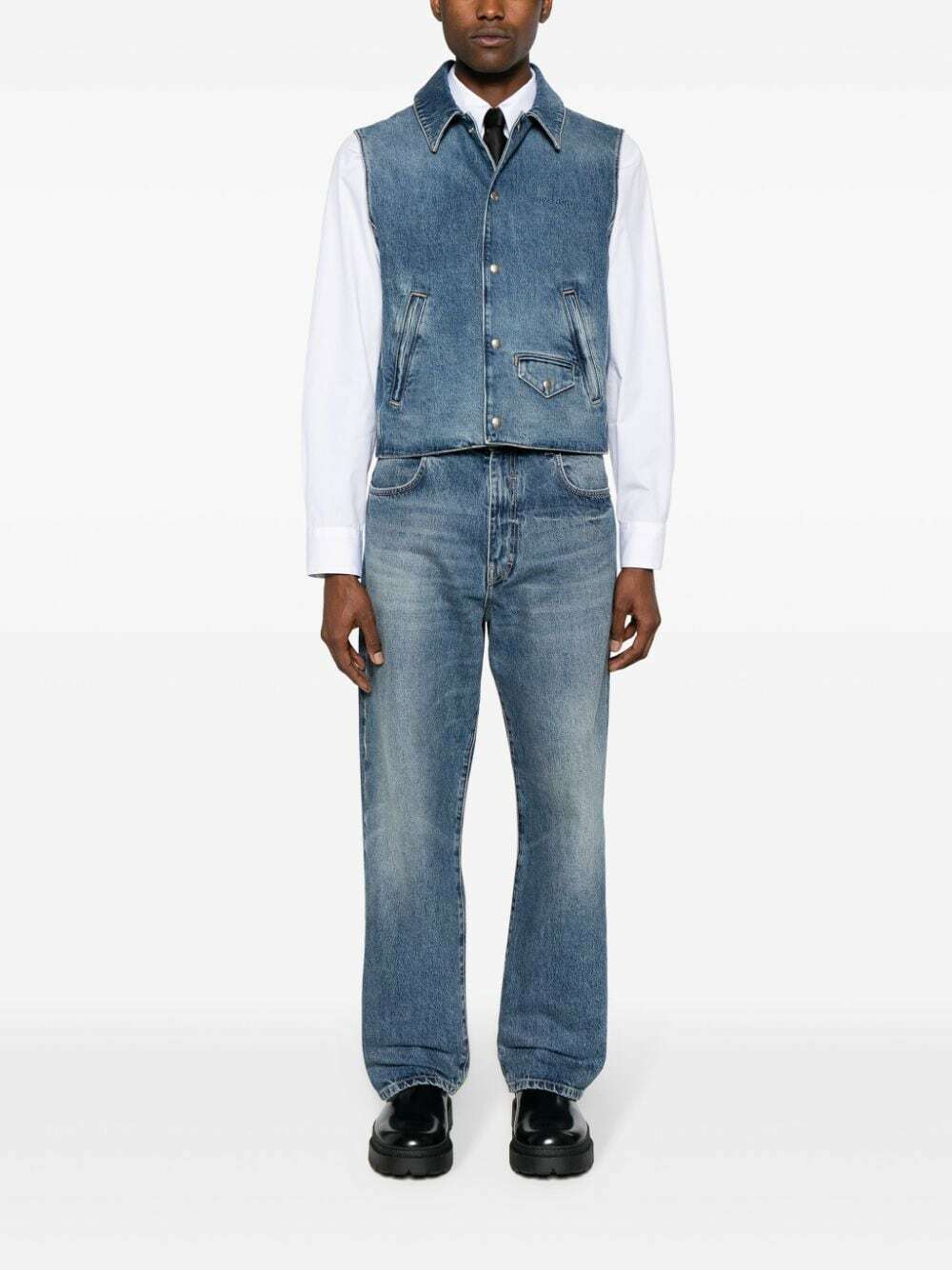 GIVENCHY - Denim Cotton Vest Givenchy