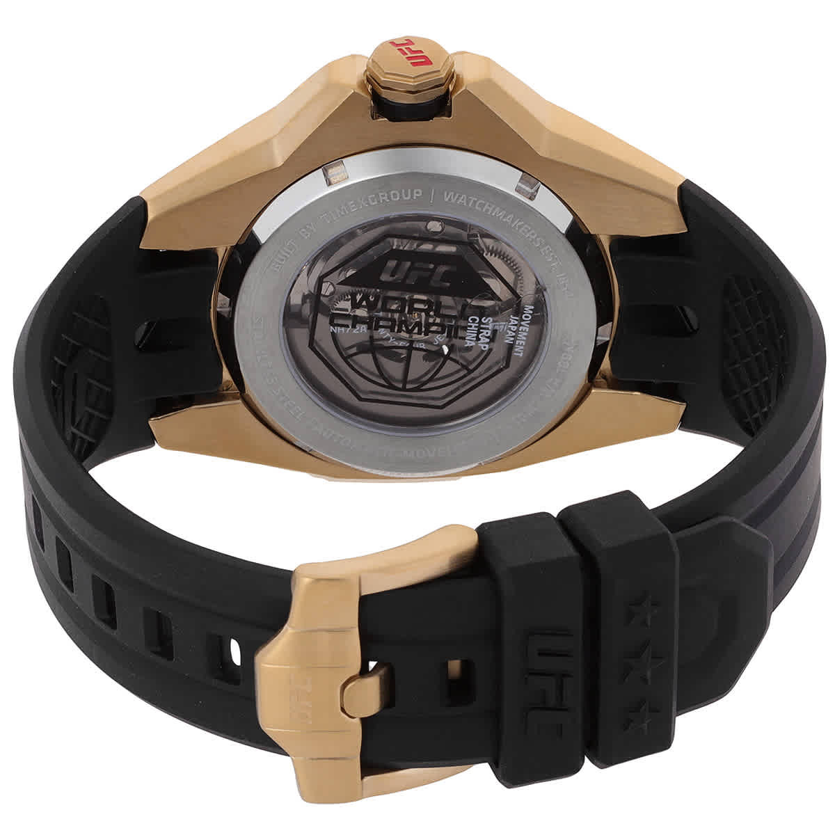 Timex UFC Pro Automatic Gold Dial Mens Watch TW2V86500 Timex