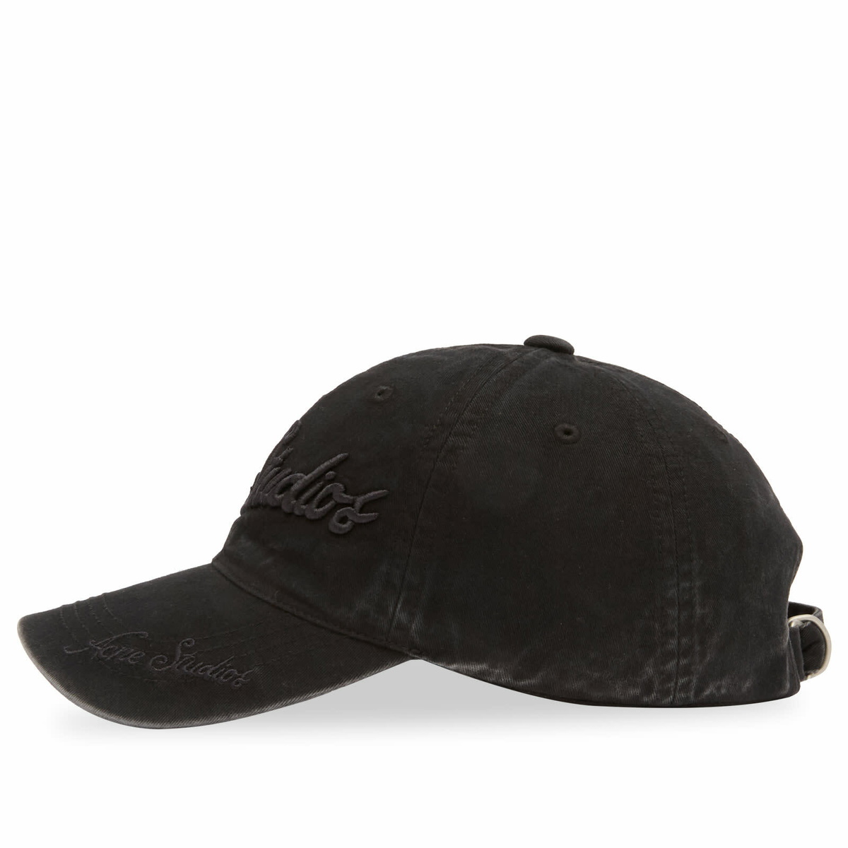 Acne Studios Men's Carliy Venice Cap in Black Acne Studios
