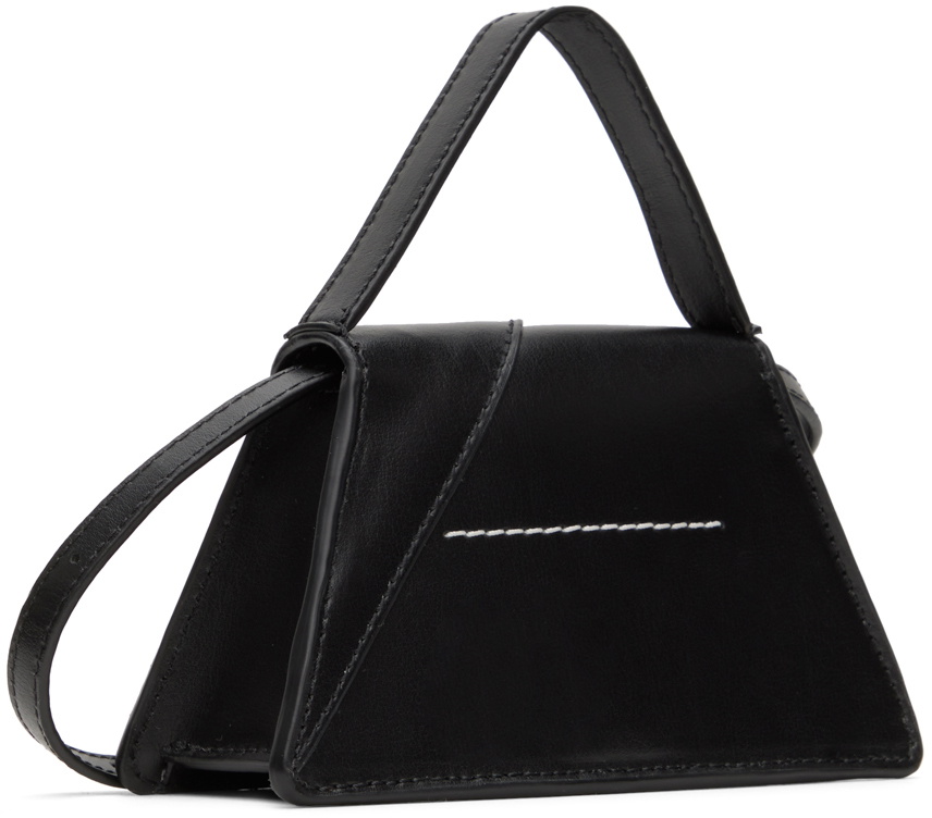 MM6 Maison Margiela Black Mini Numeric Bag MM6 Maison Margiela