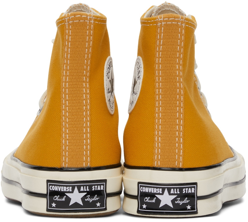 Converse Yellow Chuck 70 High Sneakers Converse