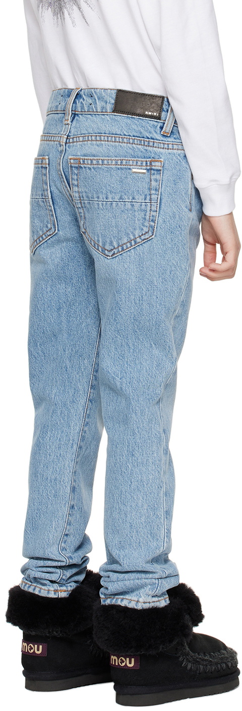 AMIRI Kids Blue Stack Jeans Amiri