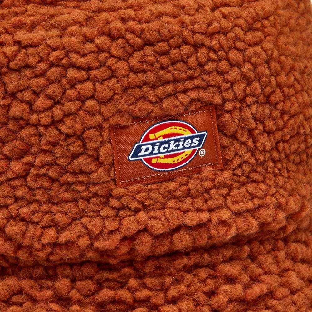 Dickies Women's Red Chute Bucket Hat in Gingerbread Dickies Construct