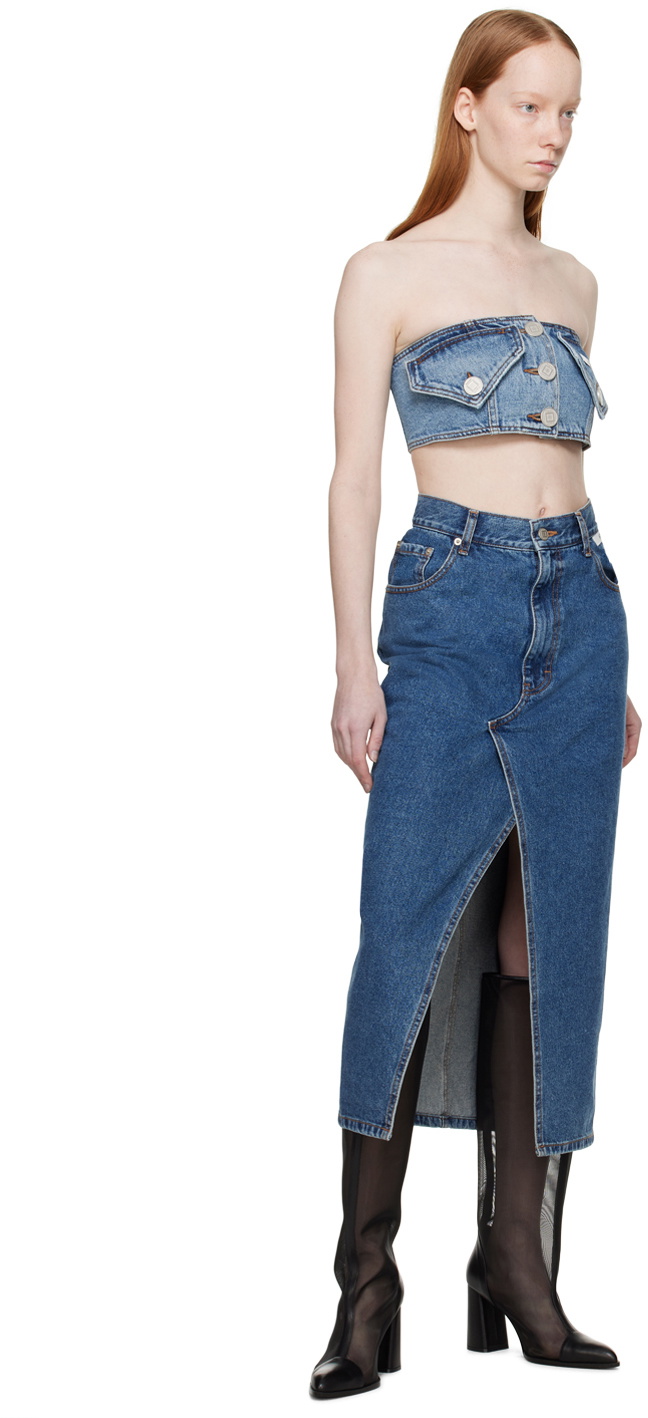 KimhĒkim Blue Emma Denim Camisole KimhĒkim
