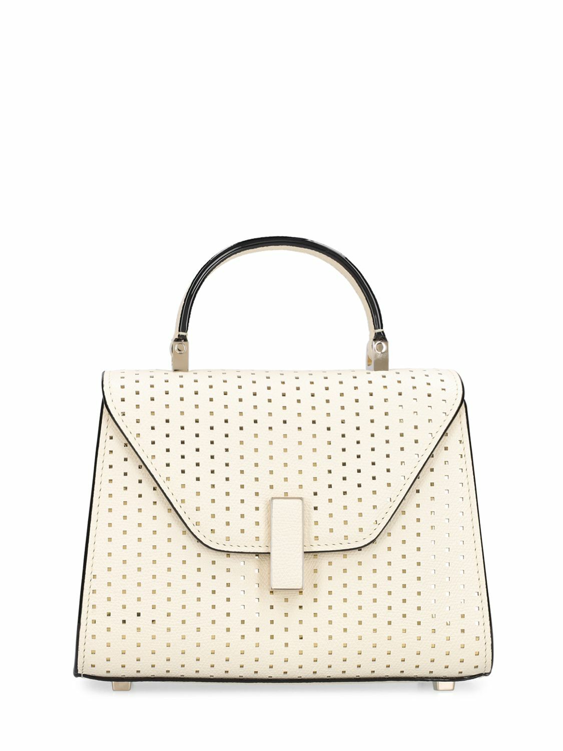 VALEXTRA - Micro Iside Laminated Top Handle Bag Valextra