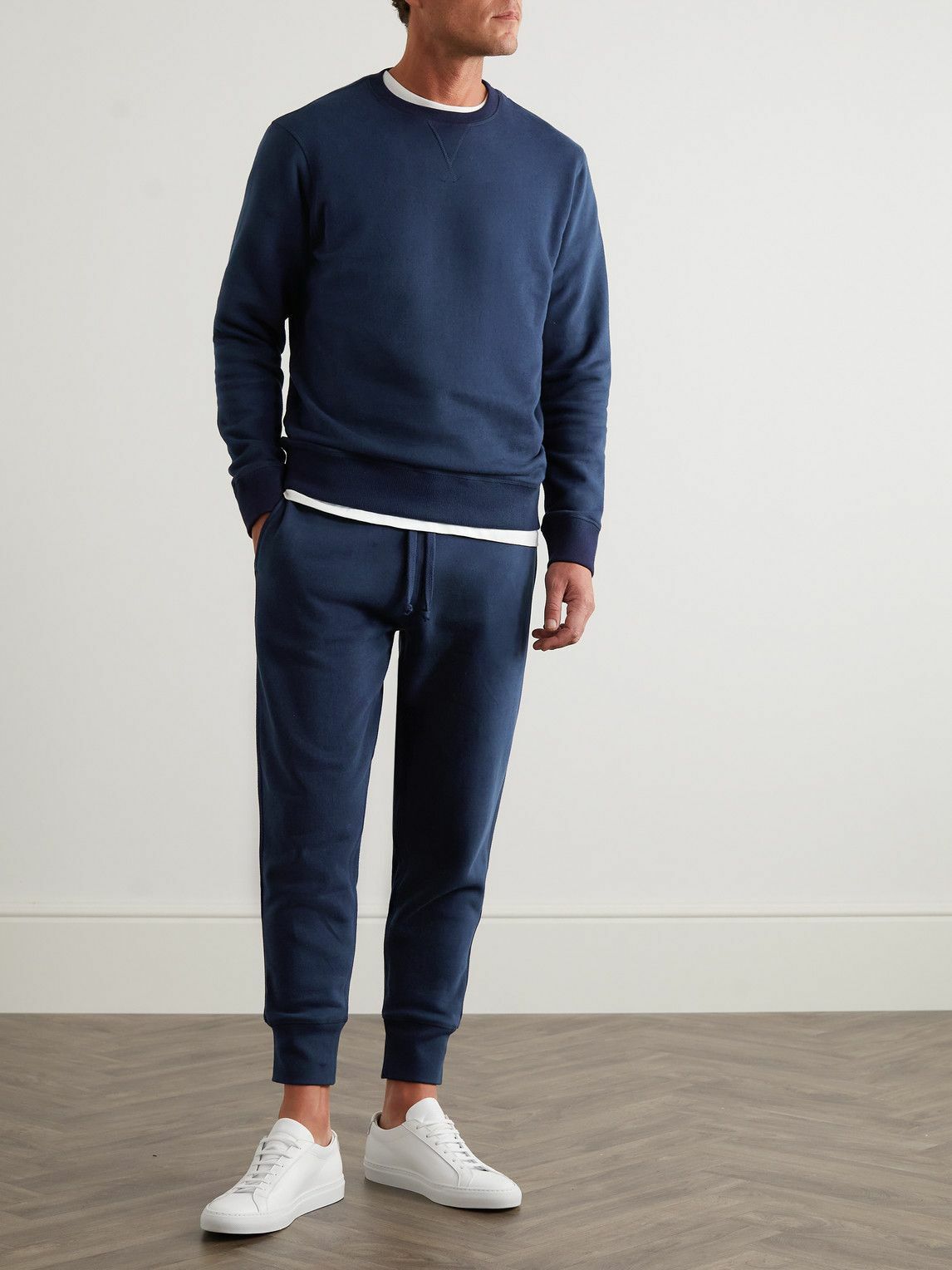 Kingsman - Logo-Embroidered Cotton and Cashmere-Blend Jersey Sweatshirt ...