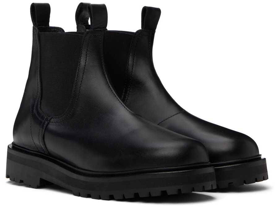 Studio Nicholson Black Kick Chelsea Boots Studio Nicholson
