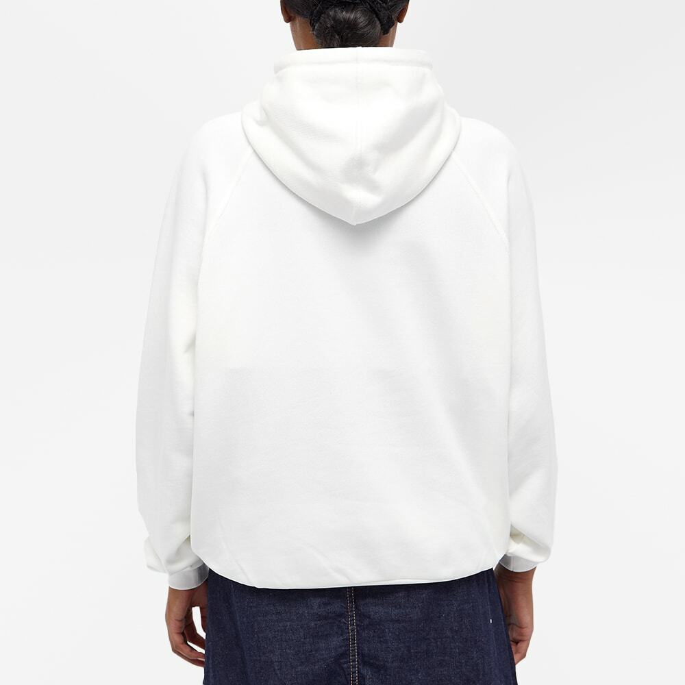 Sunnei Women's Big Embroidered Logo Hoody in Dust Sunnei