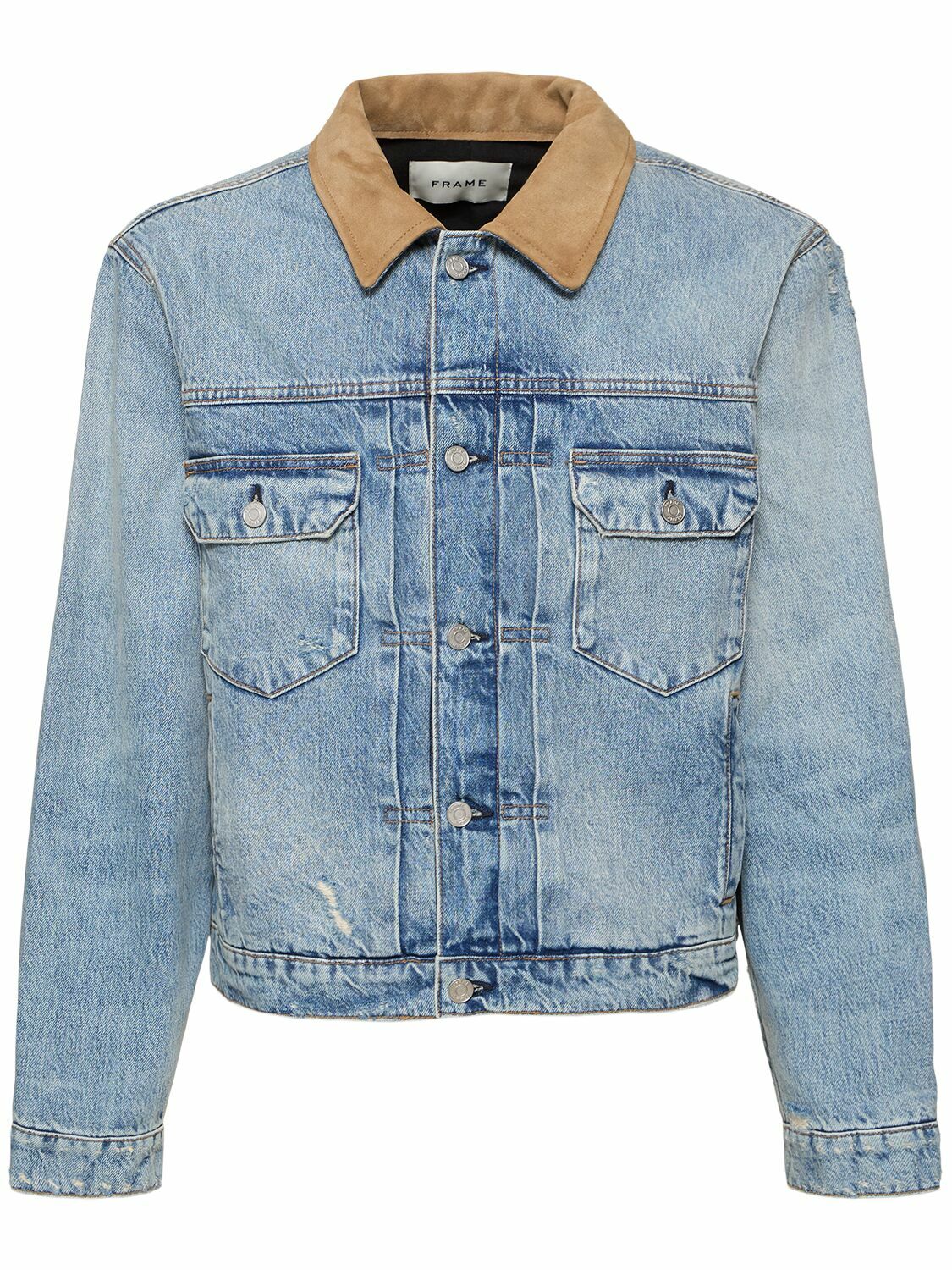 FRAME Vintage Denim Jacket Frame Denim
