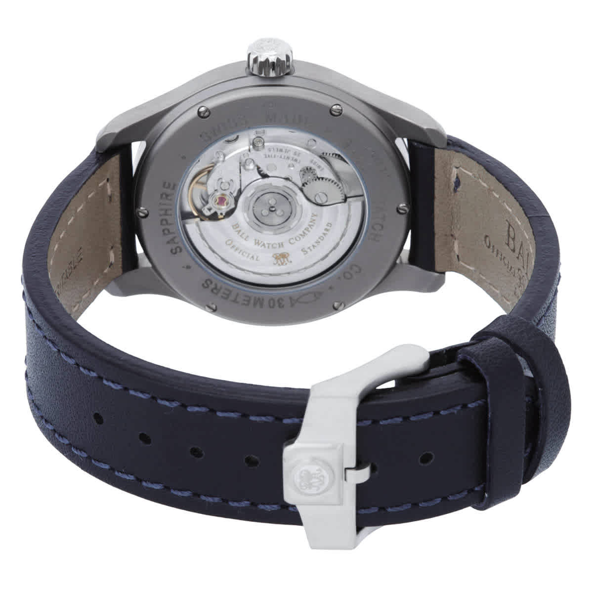Ball Trainmaster Automatic Blue Dial Mens Watch NM1038D-LEA-BE Ball