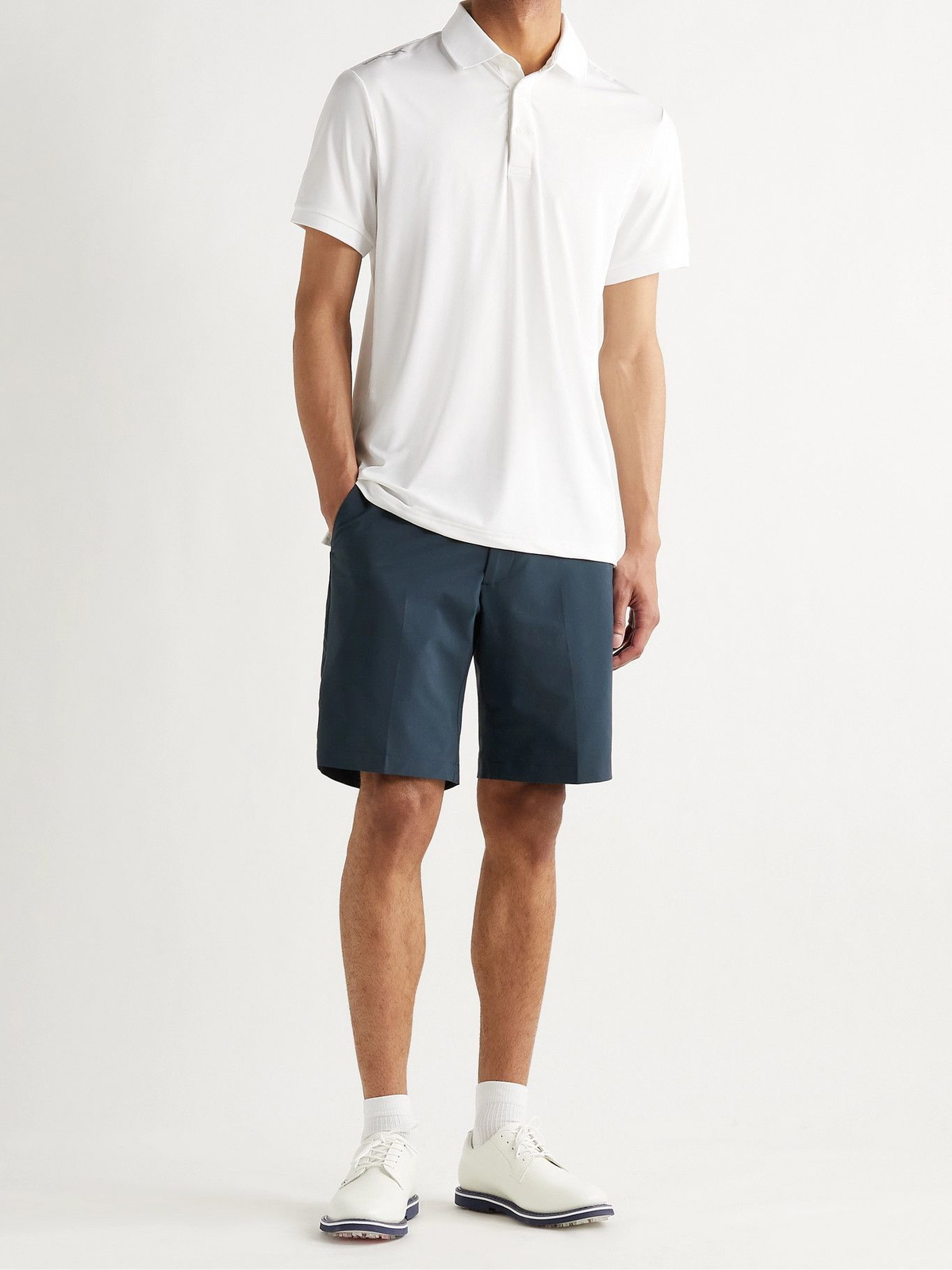 G/FORE - Maverick Hybrid Stretch-Shell Golf Shorts - Blue G/FORE