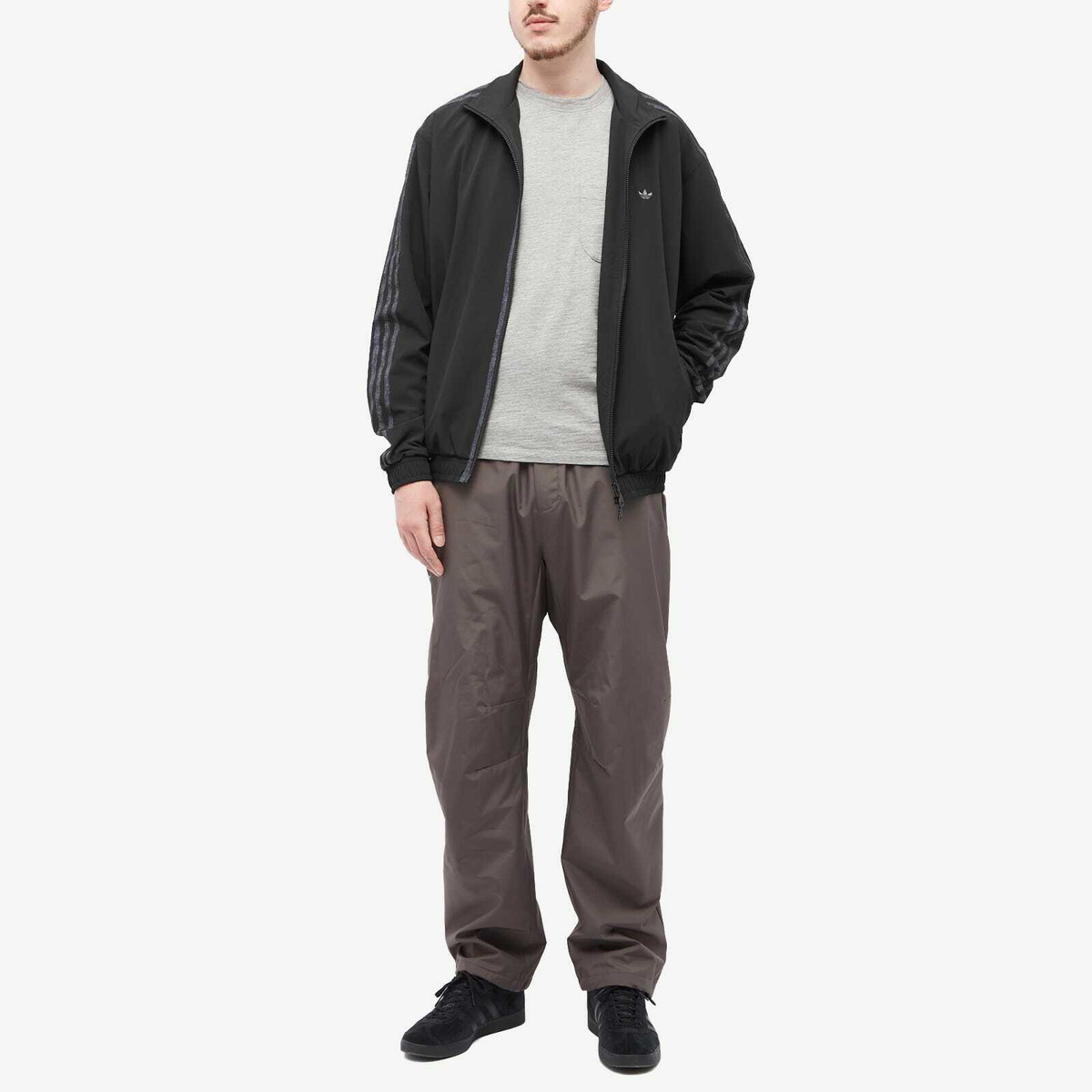 Adidas Men's Adventure Shell Jacket in Black adidas