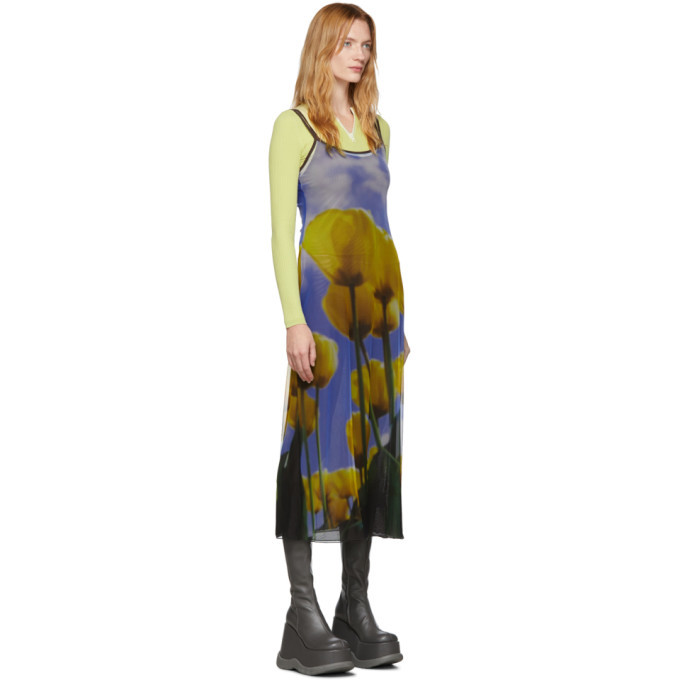 Sunnei Multicolor Tulip Double Dress Sunnei
