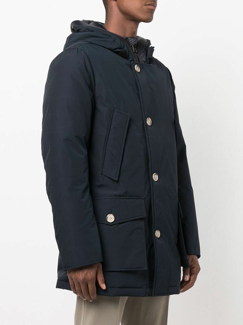 WOOLRICH - Parka With Logo Woolrich