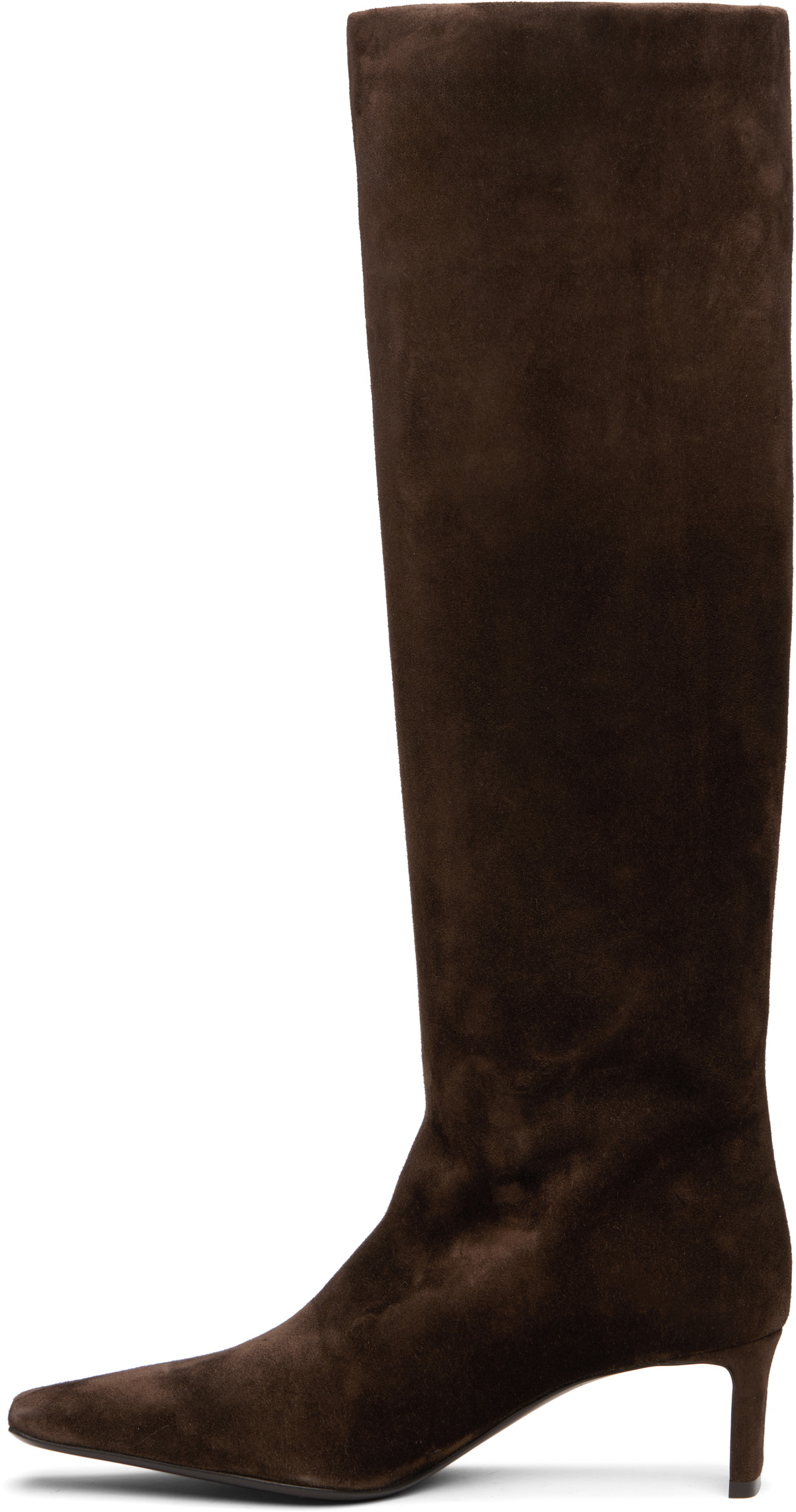 KHAITE Brown Ona Knee-High Tall Boots Khaite