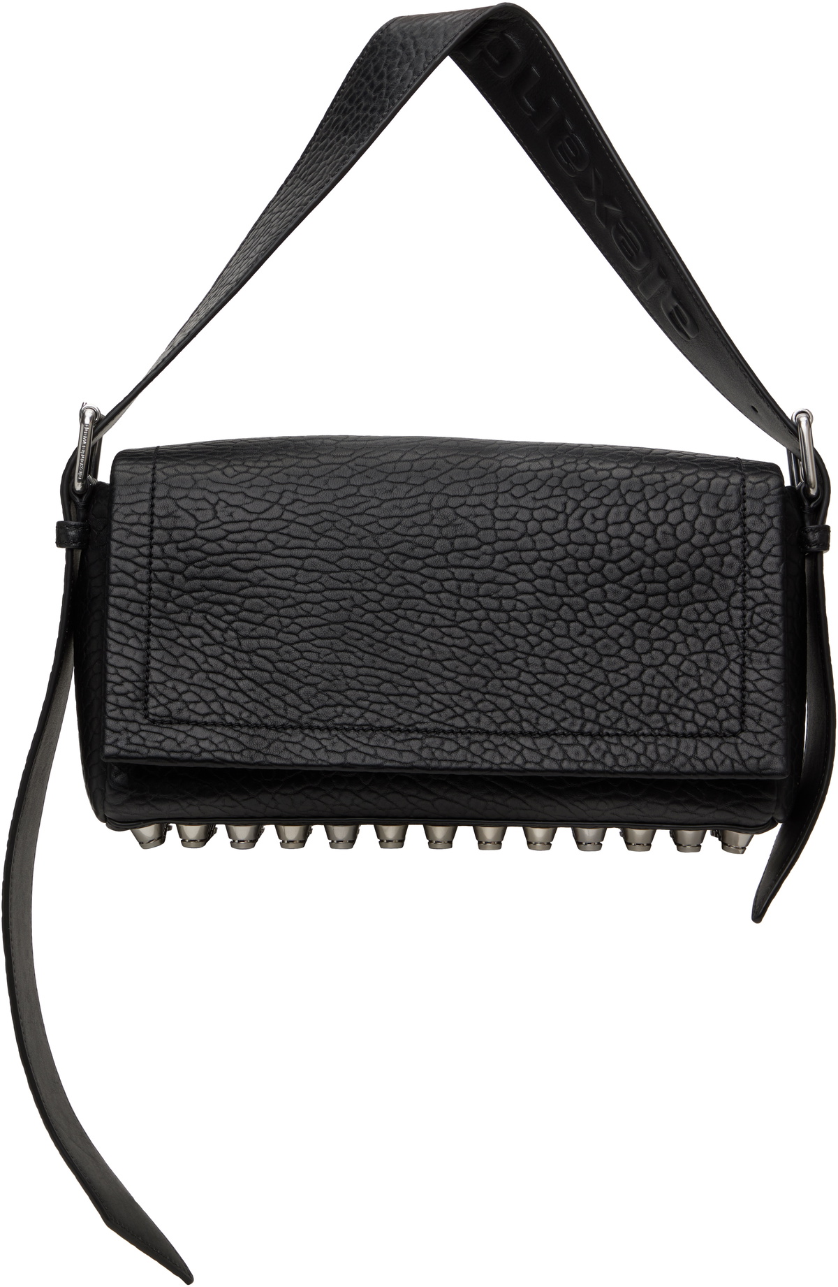 Alexander Wang Black Ricco Medium Flap Bag Alexander Wang