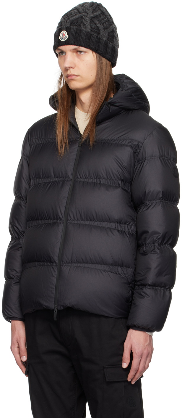 Moncler Black Masac Down Jacket Moncler