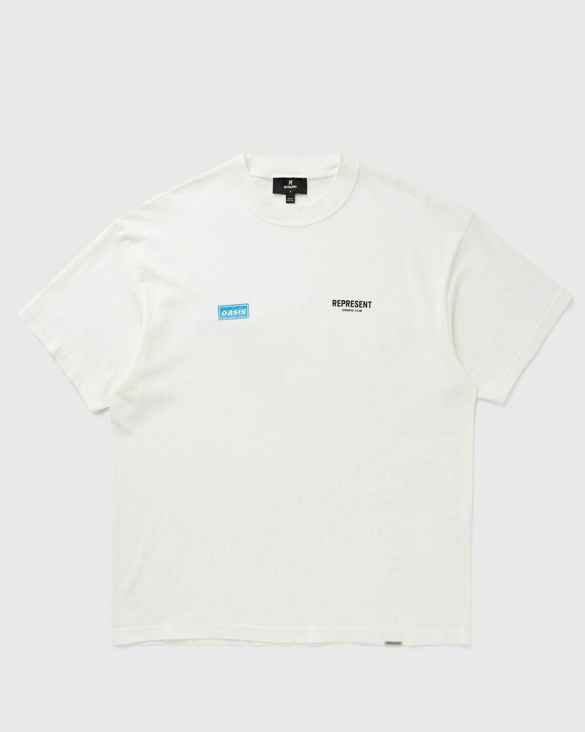 Represent Oasis Owners Club T-Shirt White Mens Shortsleefe Represent