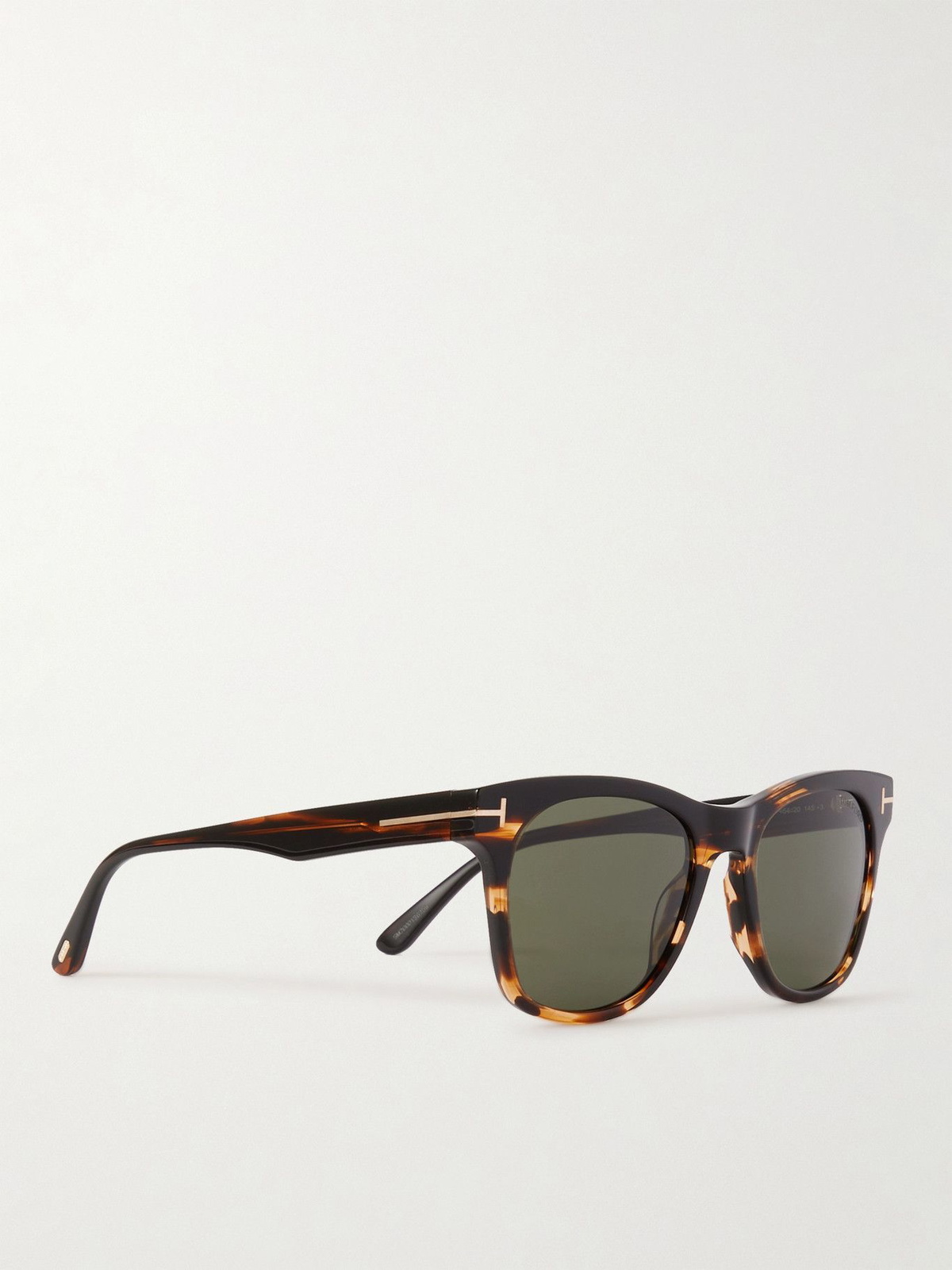 Tom Ford Brooklyn Square Frame Tortoiseshell Acetate Sunglasses Tom Ford