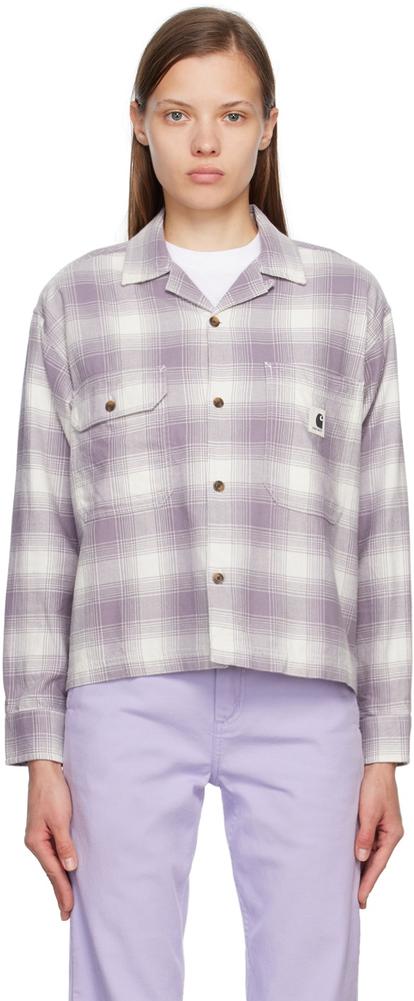 Carhartt Work In Progress Purple Misty Shirt Carhartt WIP