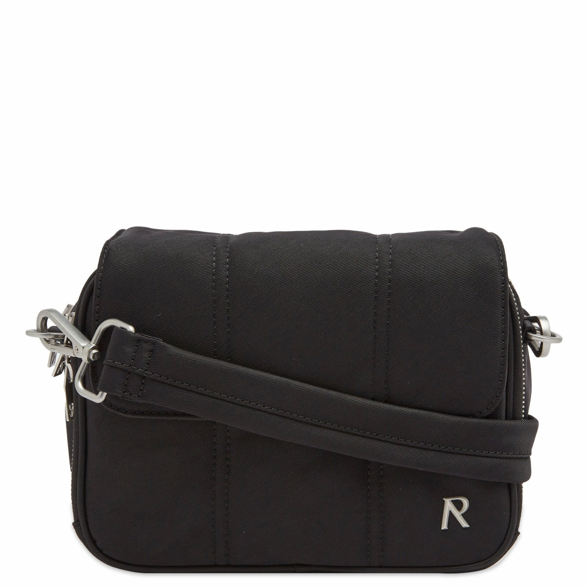 Represent Men's Quilted Crossbody Bag in Jet Black Represent