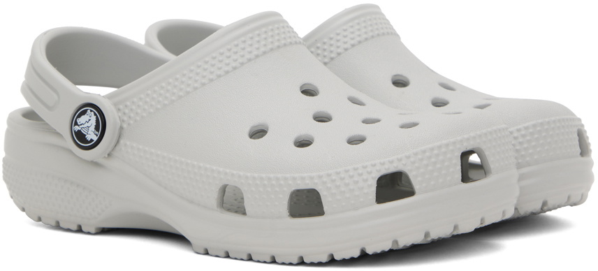 Crocs Kids Gray Classic Clogs Crocs