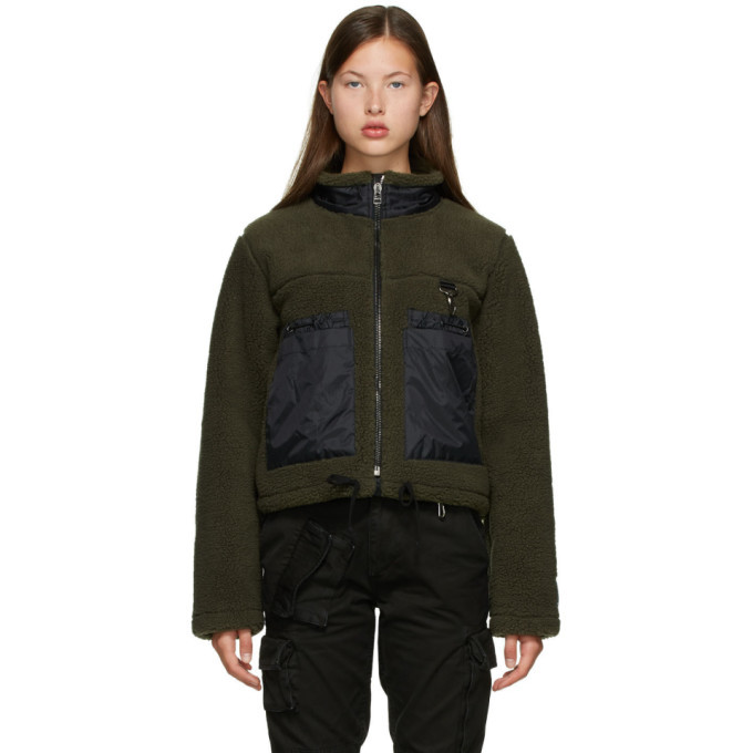 Reese Cooper Green Sherpa Jacket Reese Cooper