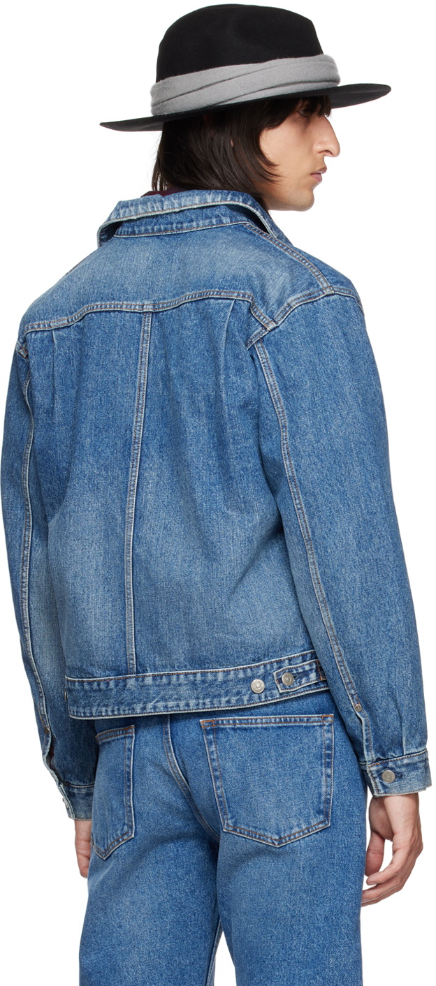 The Letters Blue Tuck Denim Jacket