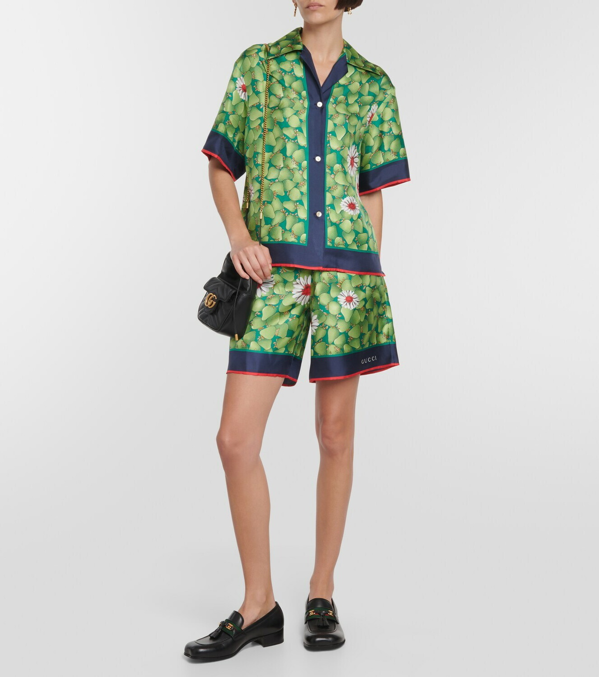Gucci Printed silk shirt Gucci
