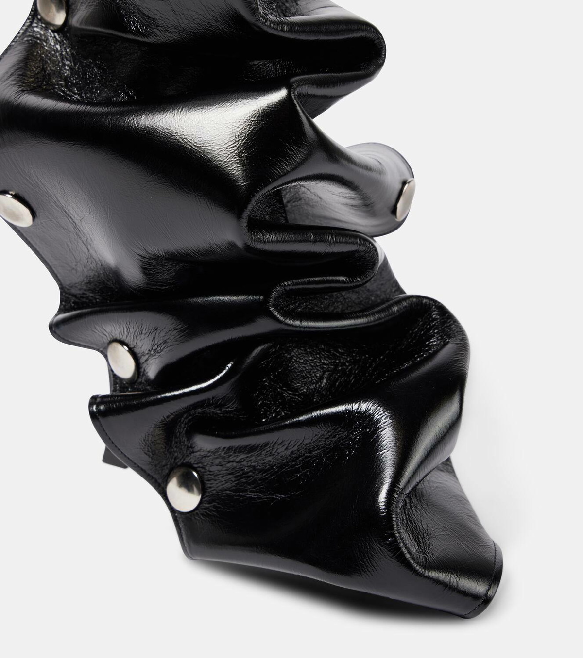 Y/Project Snap 100 leather knee-high boots Y/Project