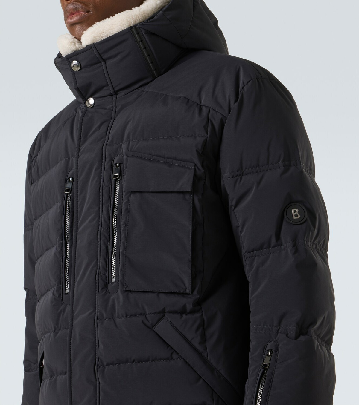 Bogner Arron-LD down-paneled ski jacket Bogner