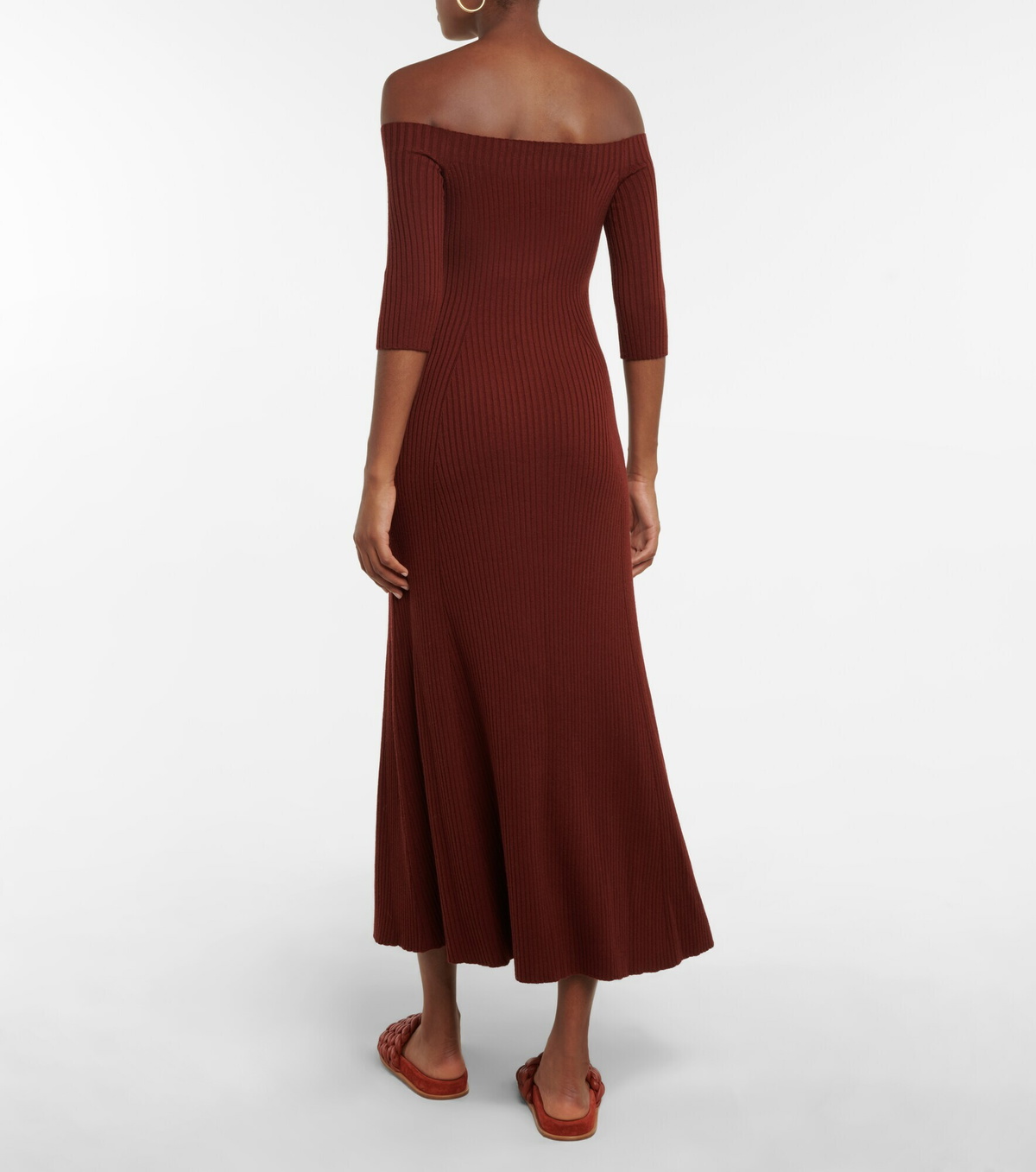 Chloe - Ribbed-knit wool and cashmere maxi dress Chloe