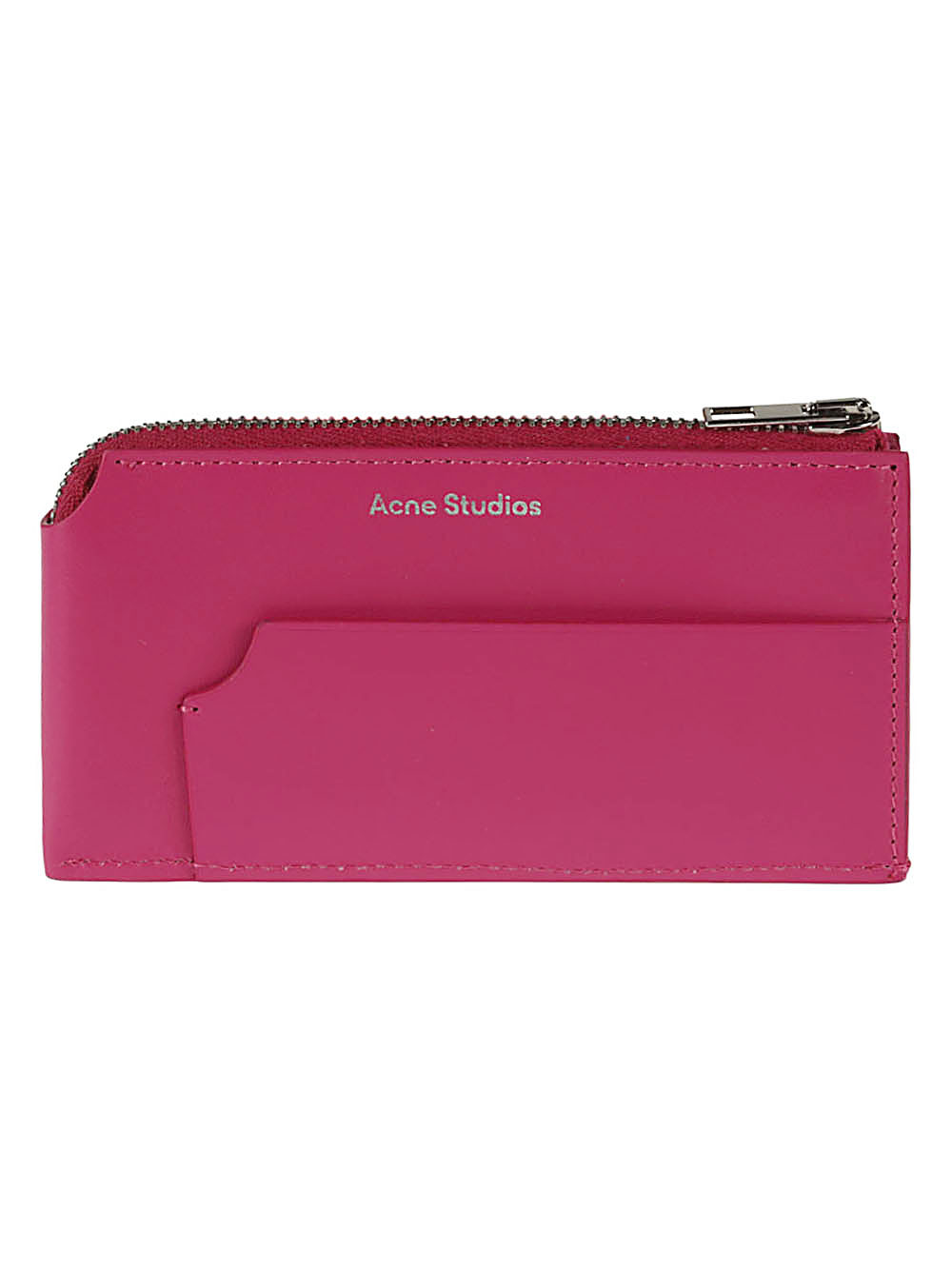 ACNE STUDIOS - Leather Zipped Wallet Acne Studios