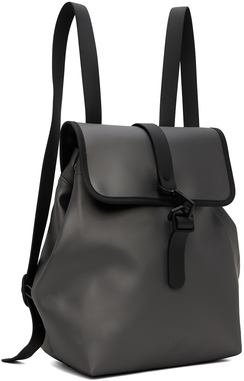 RAINS Silver Bucket Backpack Rains