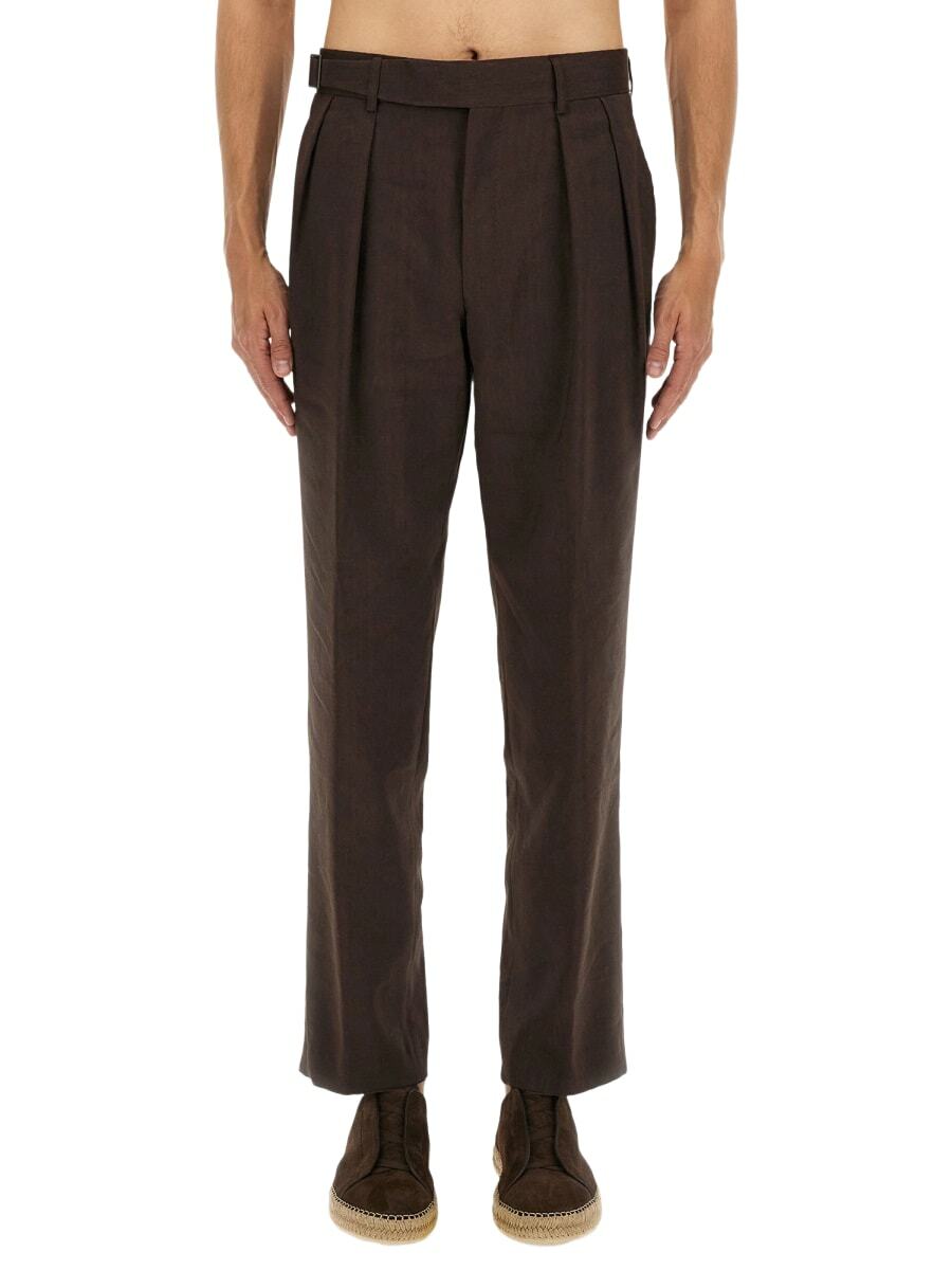 Hugo Boss Linen port Pants Hugo Boss