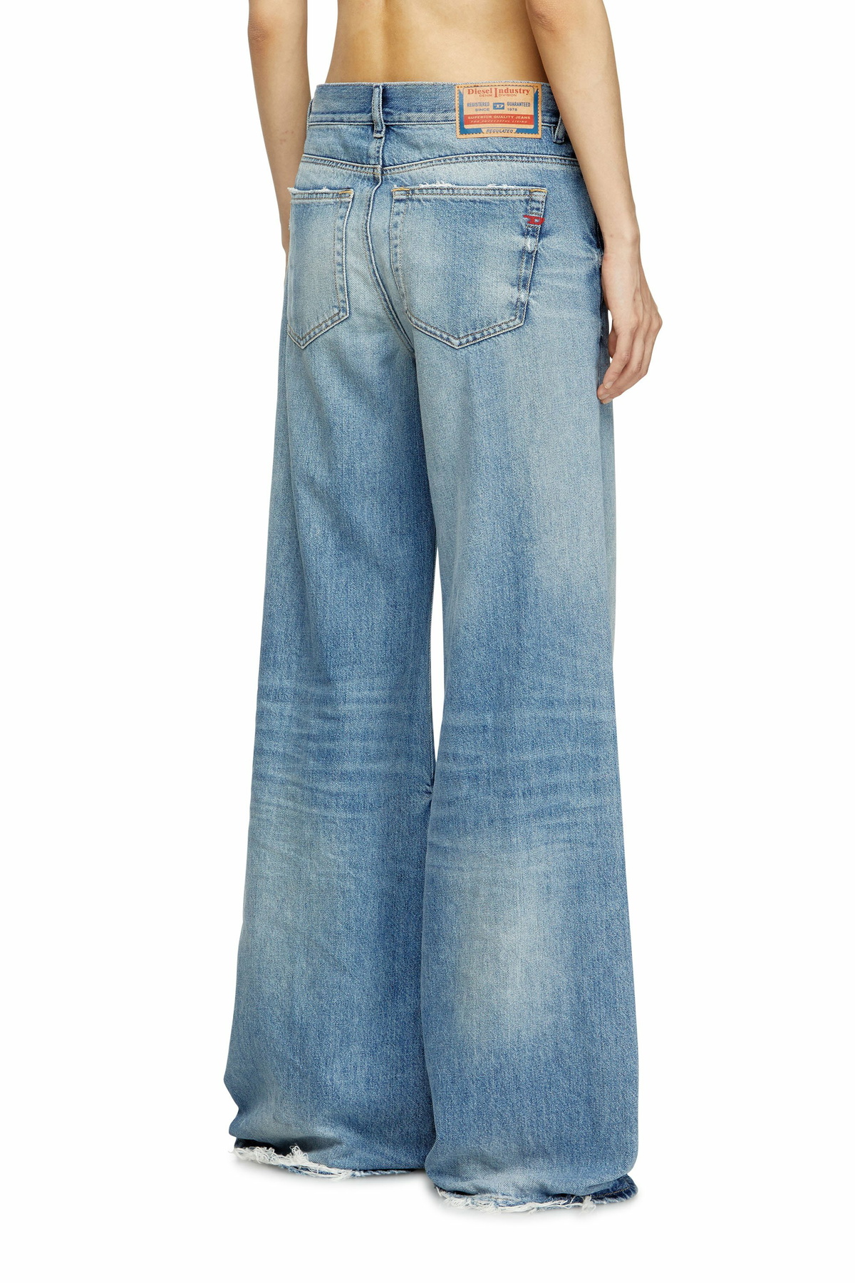 Diesel Flare Jeans - 1978 D-Akemi - Jeans Womens in Blue Diesel